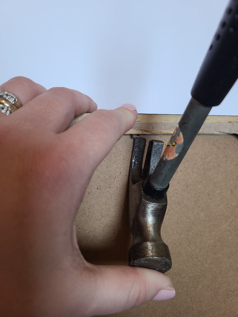 Wall Art Re-fab - Life as a LEO Wife