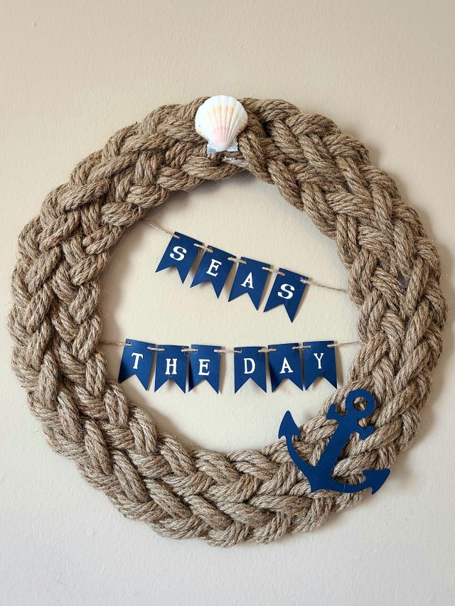 Rope Wreath Tutorial: Perfect for All Decor Types - Life as a LEO Wife