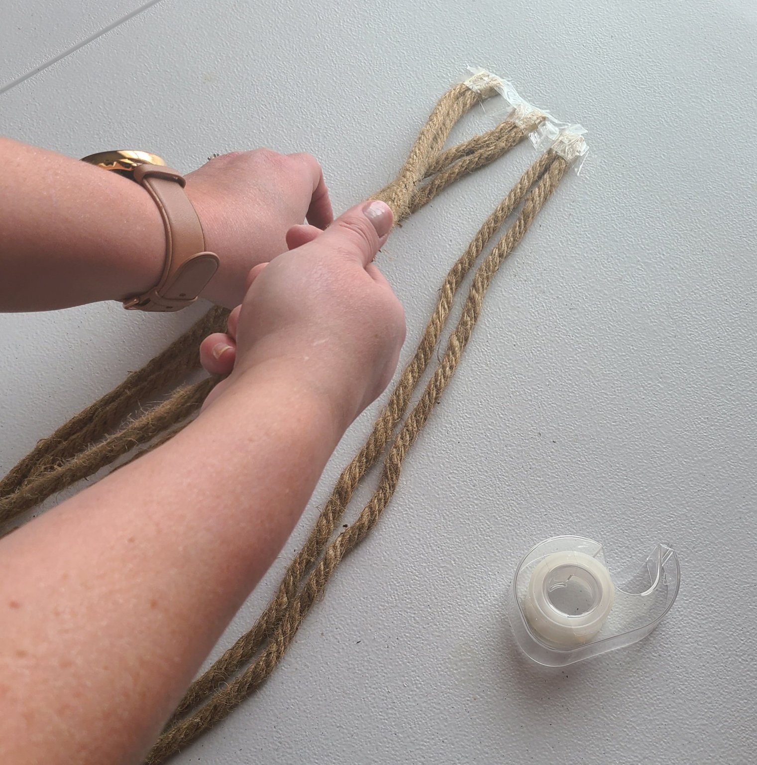 Nautical Rope Wreath Tutorial - Life as a LEO Wife