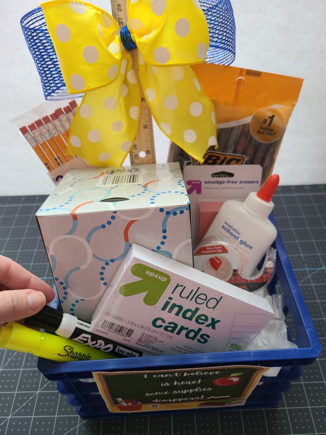 Back to School Teacher's Gift with Free Printable! - Life as a LEO Wife