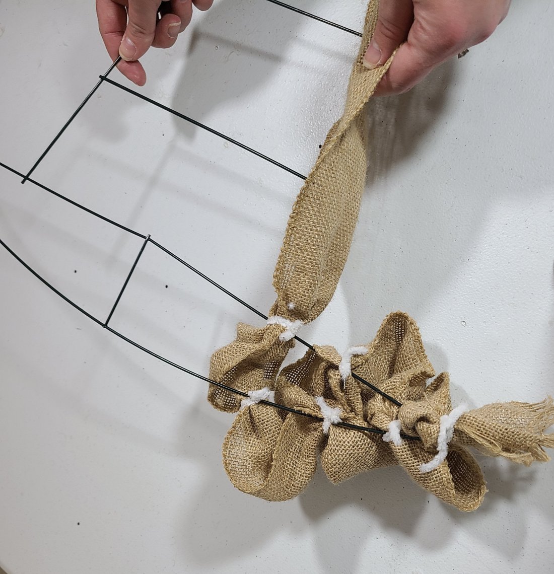 Burlap Witch Hat Wreath - Life as a LEO Wife