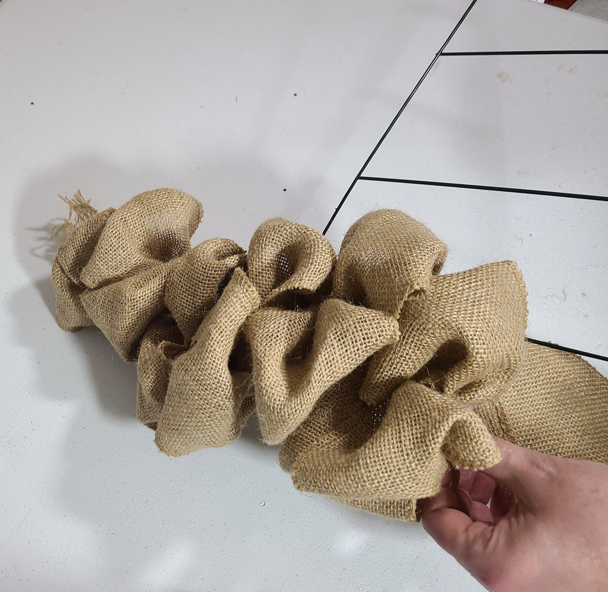 Burlap Witch Hat Wreath - Life as a LEO Wife