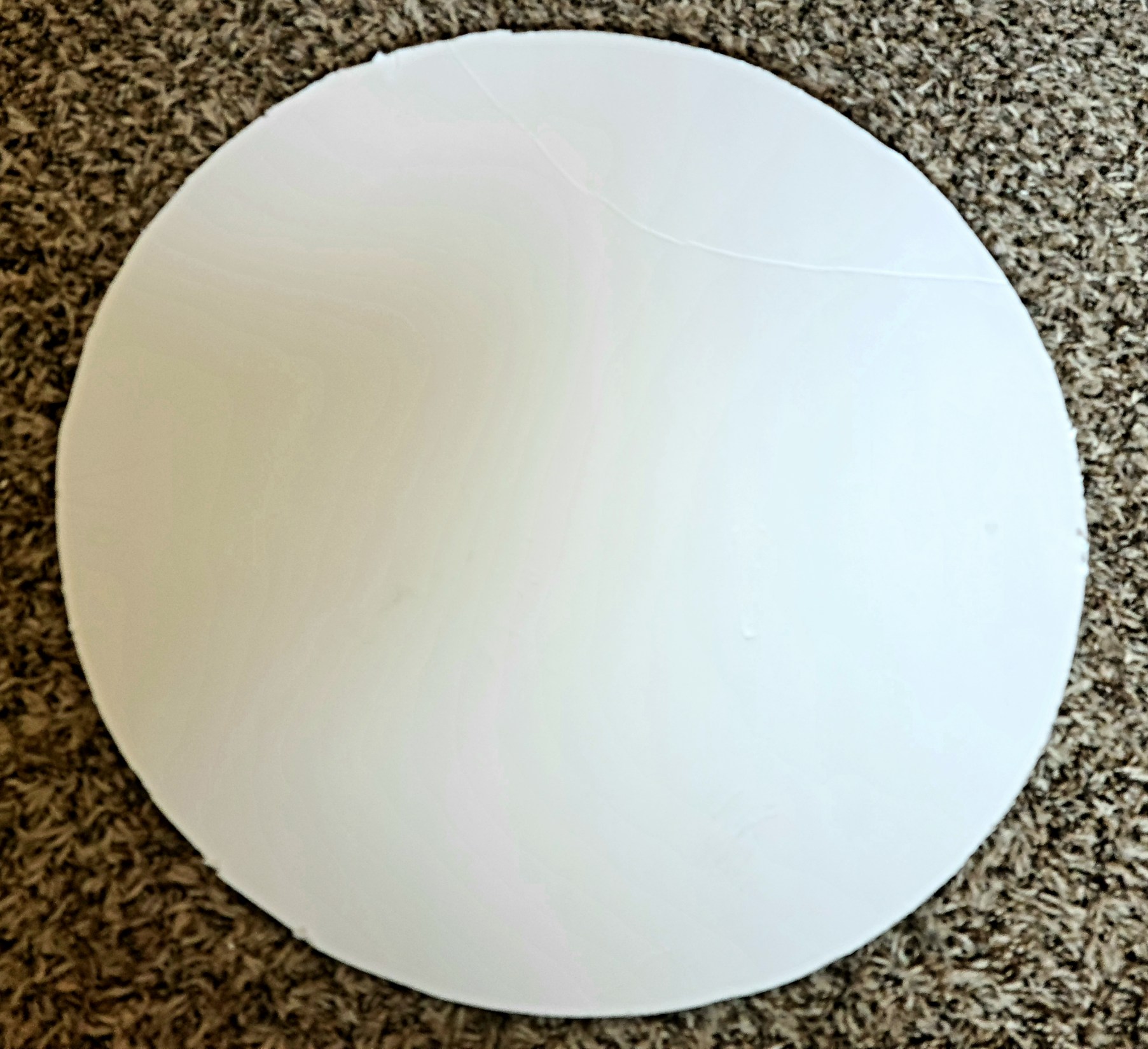 Round Christmas Sign: a Dollar Tree DIY - Life as a LEO Wife