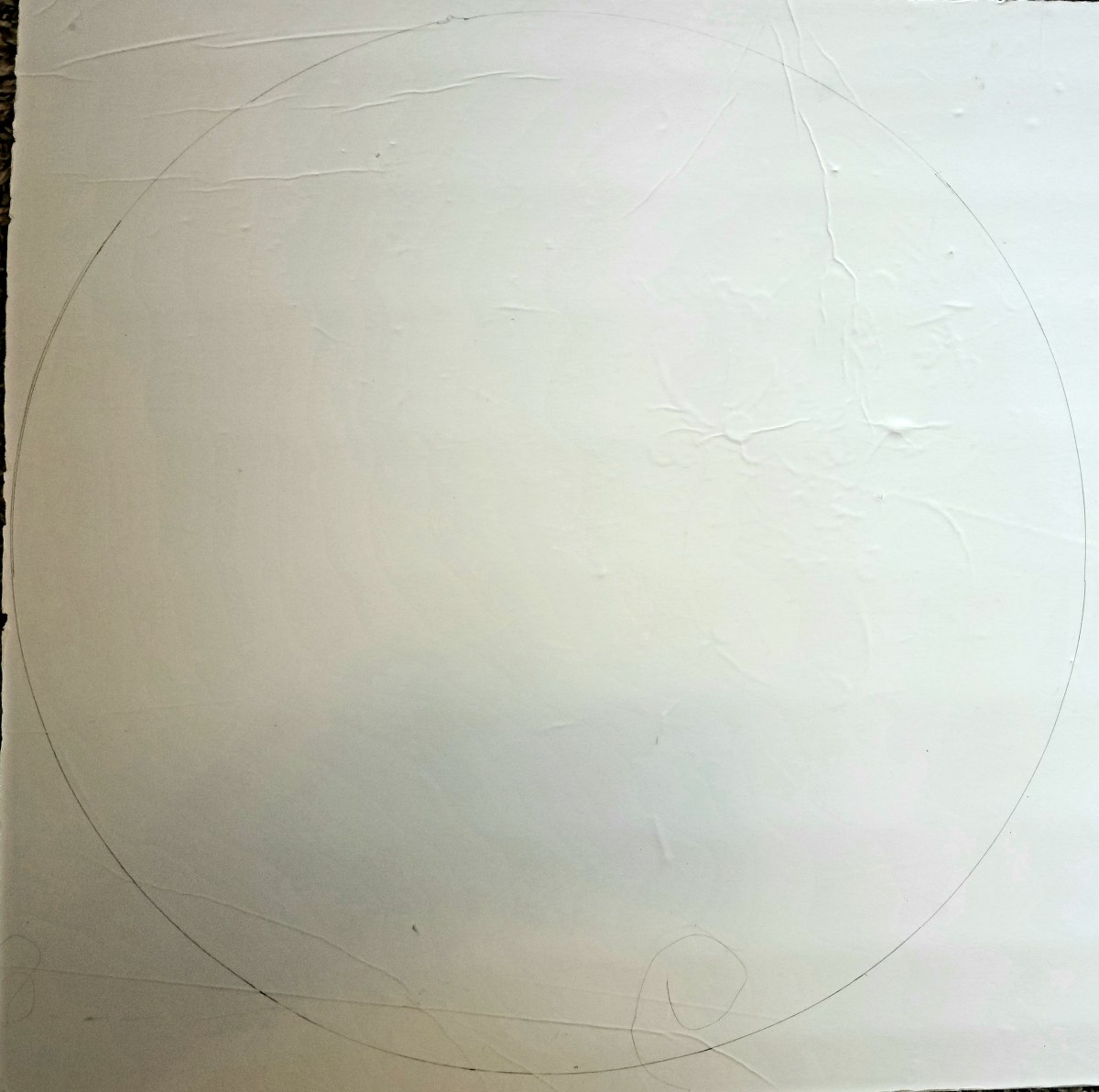 Round Christmas Sign: a Dollar Tree DIY - Life as a LEO Wife