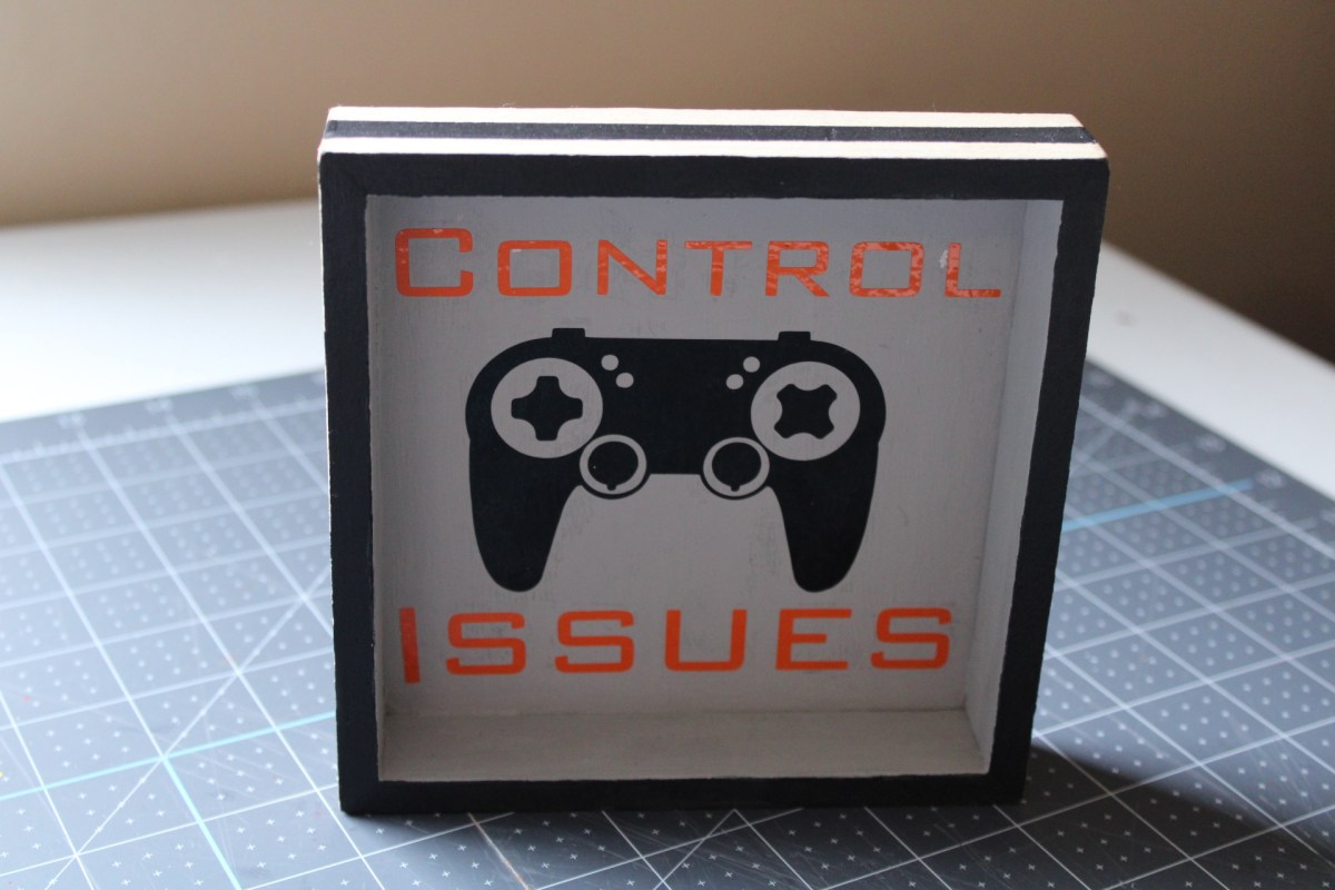 DIY Gamer Sign Tutorial: a Dollar Tree Upcycle for Your Tween's Room!