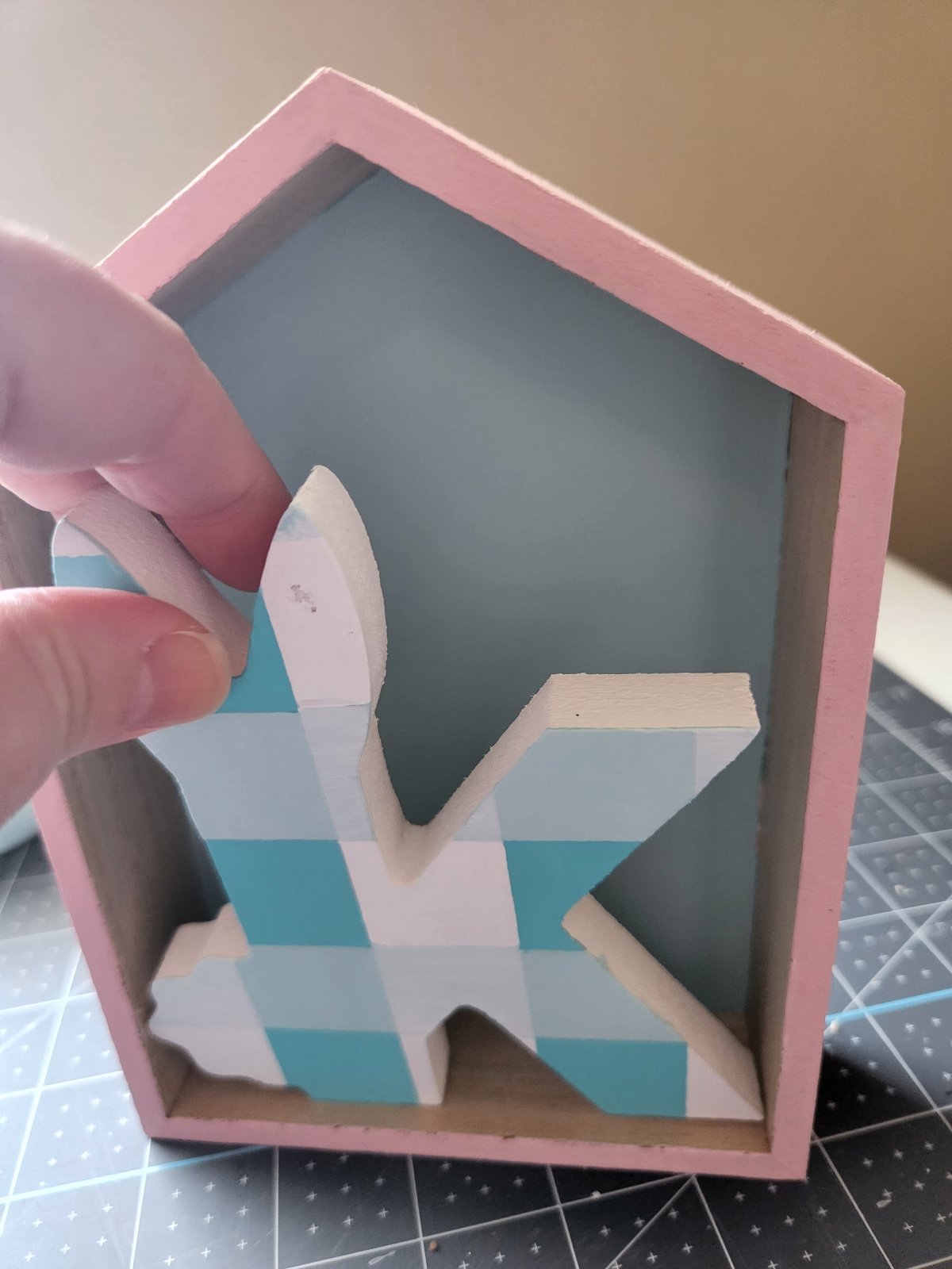 How to Upcycle Dollar Tree Houses for Spring - Life as a LEO Wife