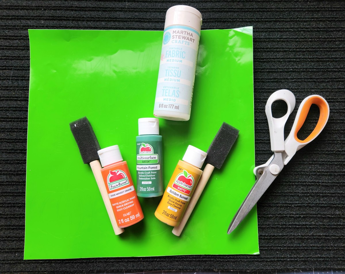 Fall Doormat: Upcycled Dollar Tree Mat w/ Free Print & Cut Files!