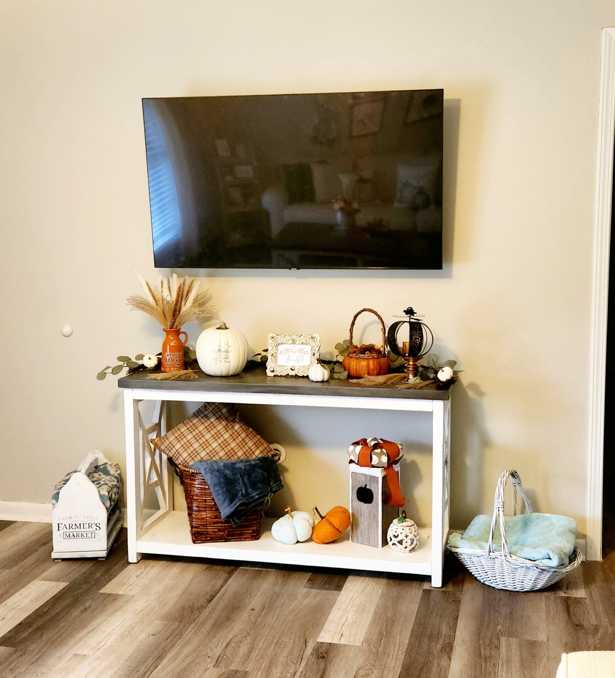 Hide Those Messy Cords from Your TV! - Life as a LEO Wife