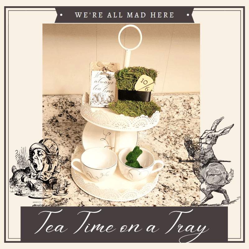 Tea Time on a Tray Tour - Life as a LEO Wife