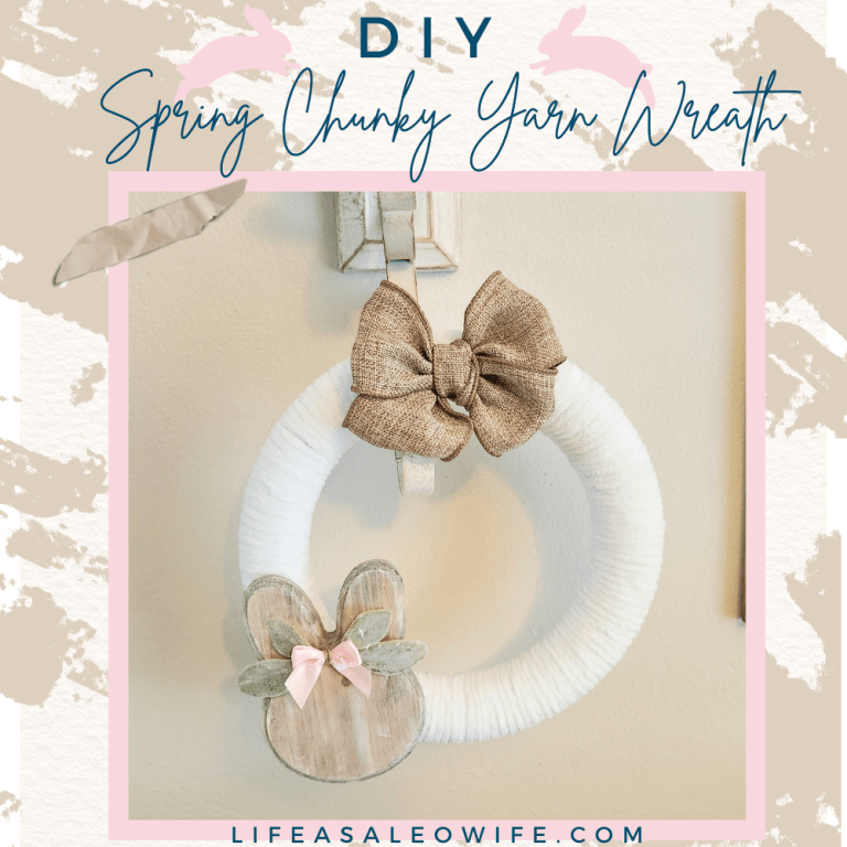 15 Spring Chunky Yarn Decor Ideas - Life as a LEO Wife