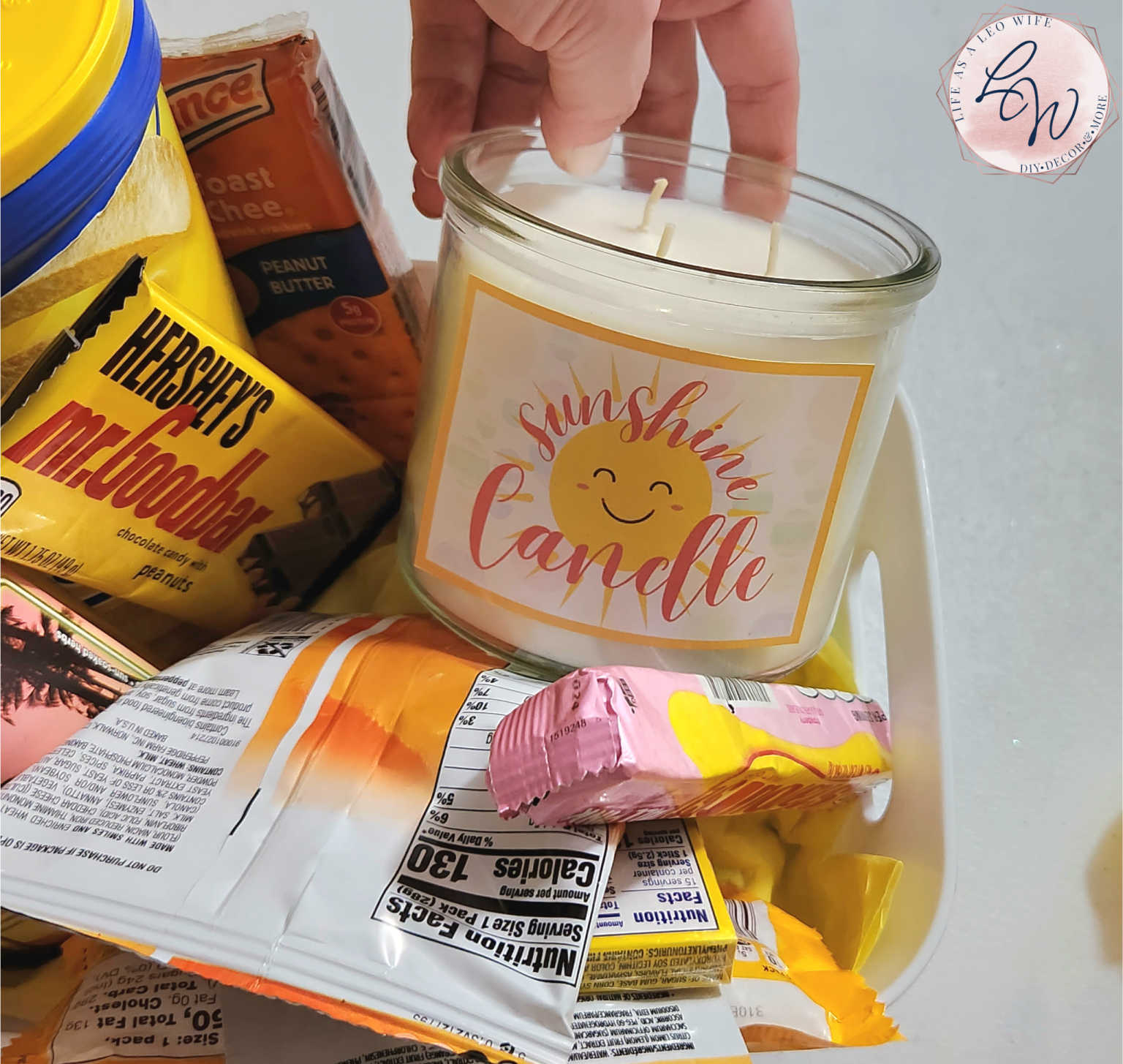 Box Full of Sunshine Idea with Free Printables - Life as a LEO Wife