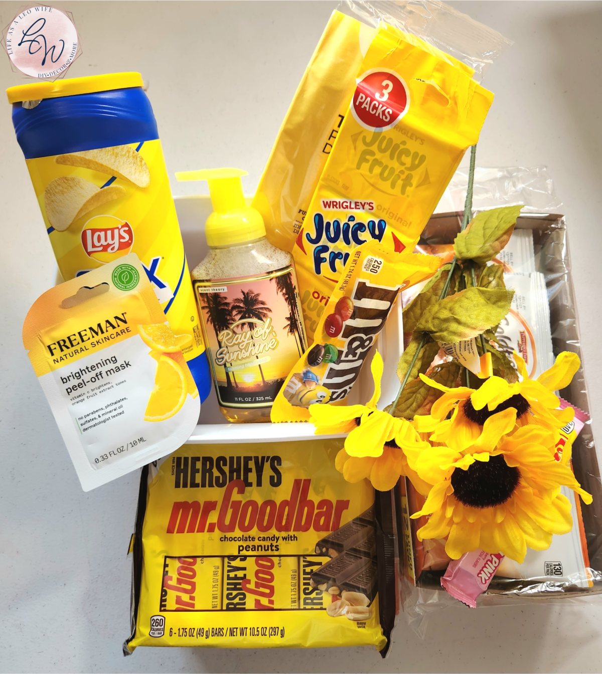 Box Full of Sunshine Idea with Free Printables - Life as a LEO Wife