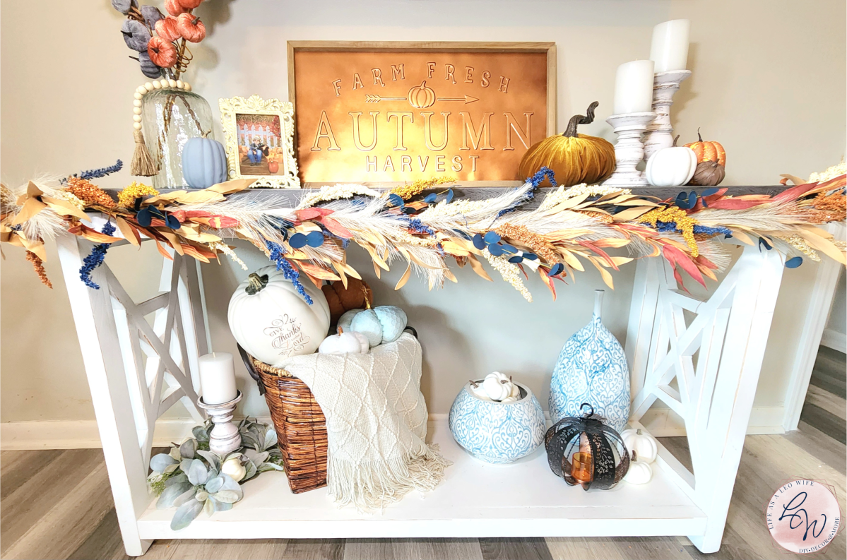 Decorate with Me: Fall Home Tour 2023 - Life as a LEO Wife