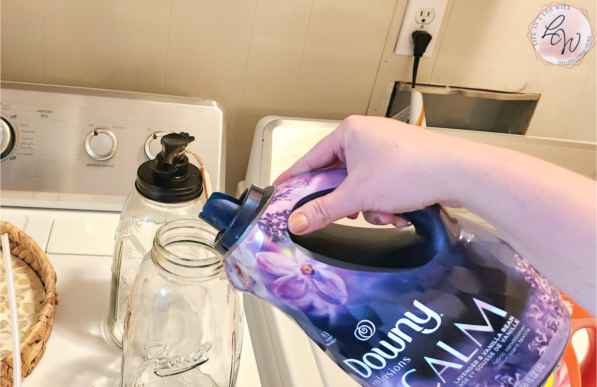 Decorate with Me: Laundry Area Decor - Life as a LEO Wife