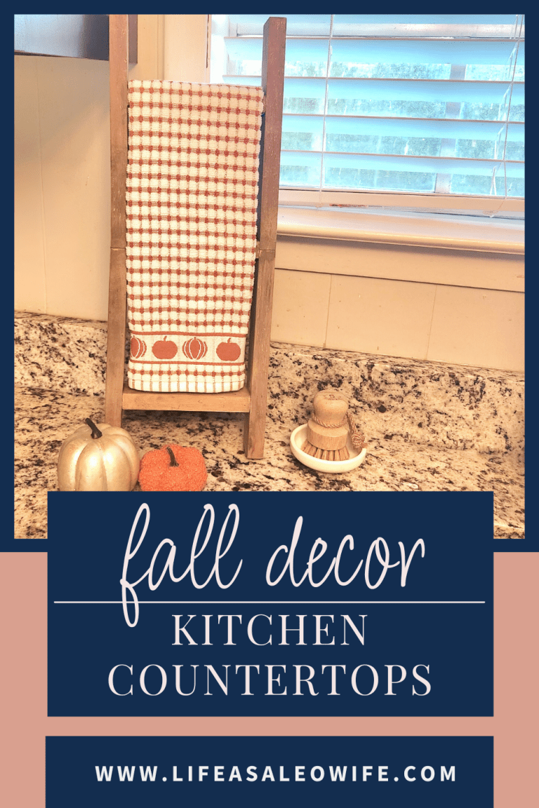 Decorate with Me: Fall Kitchen Counter Decor - Life as a LEO Wife