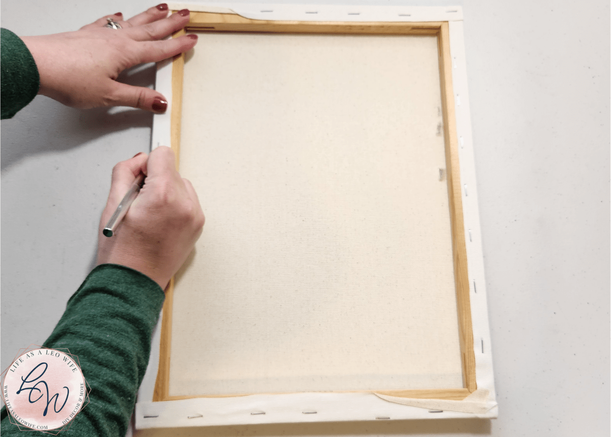 Christmas Gift Bag Wall Art Tutorial: Affordable Christmas Decor!