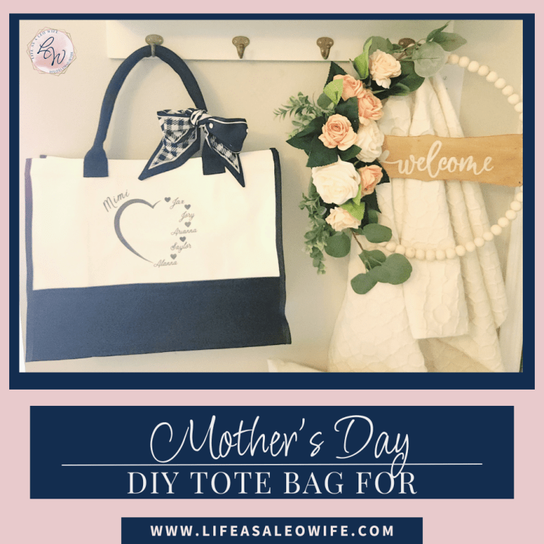 Mother's Day Children's Church Craft & Gift - Life as a LEO Wife